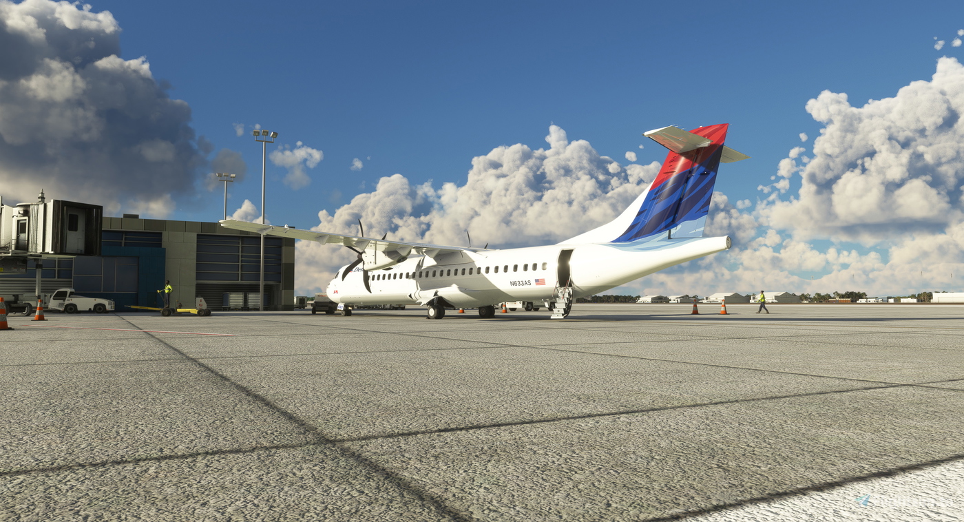 Delta Connection (N633AS) - Asobo ATR 72-600 for Microsoft Flight ...