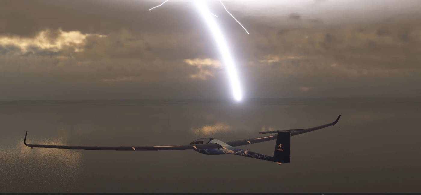 DG808S Storm Livery for Microsoft Flight Simulator | MSFS