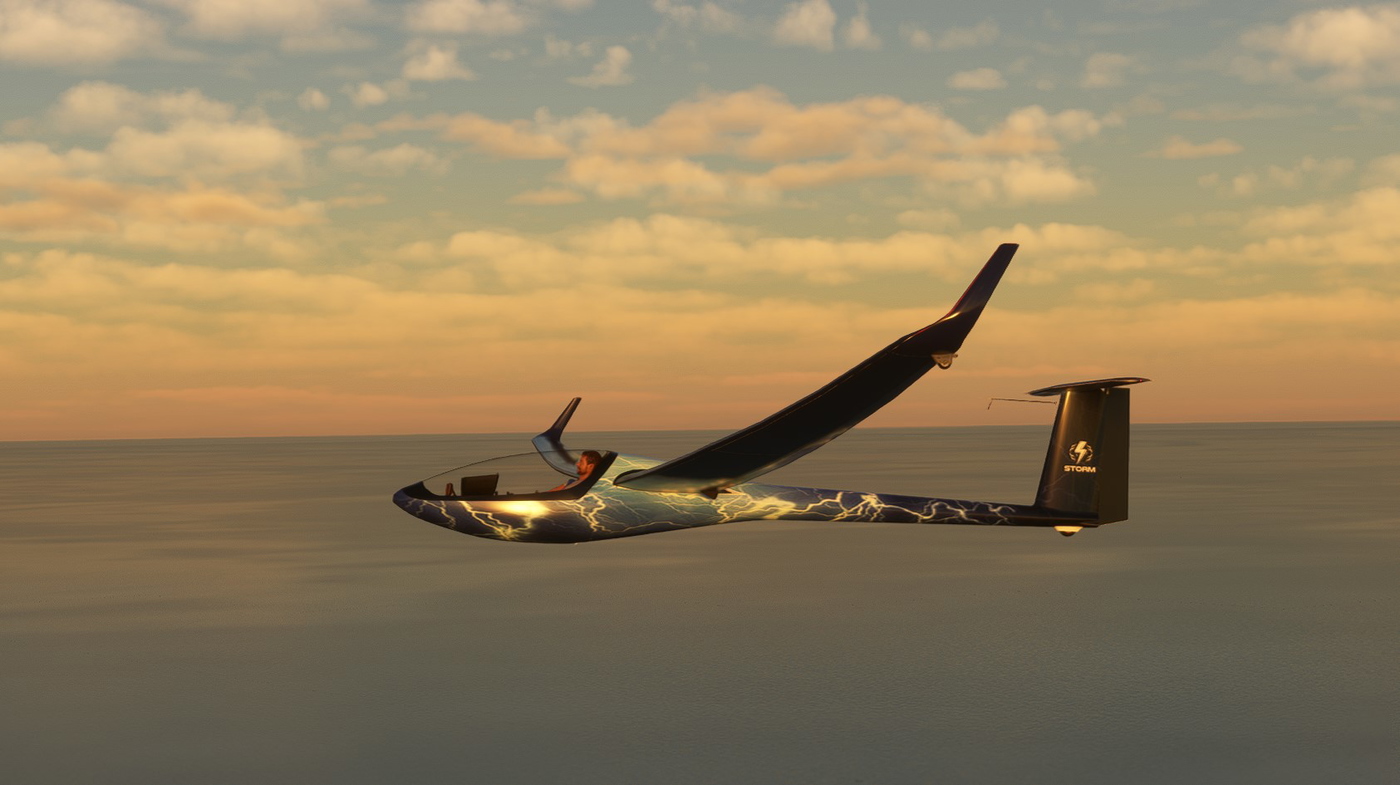 DG808S Storm Livery for Microsoft Flight Simulator | MSFS
