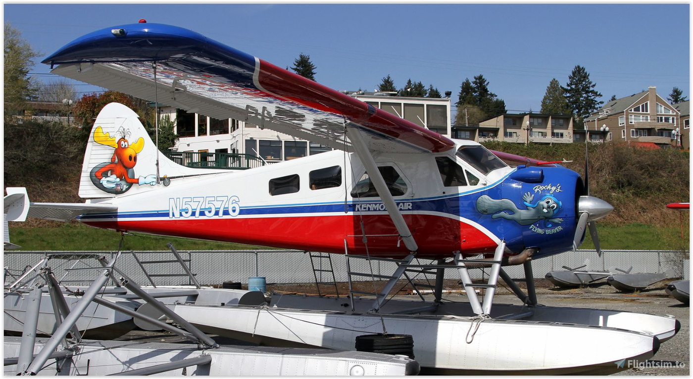 DHC-2 Beaver Kenmore Air N57576 "Rocky's Flying Beaver" livery request ...