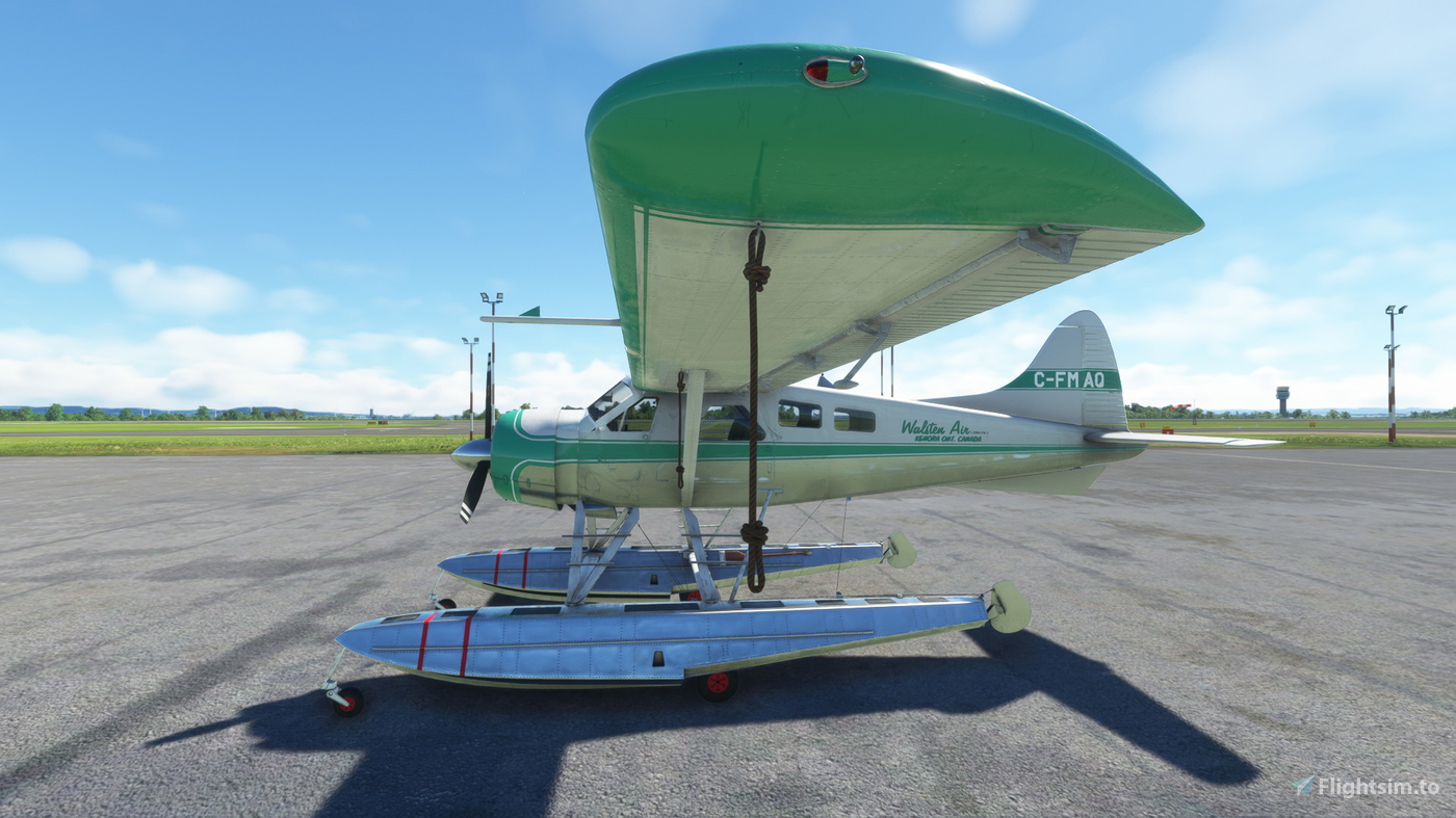 DHC-2 Beaver Walsten Air C-FMAQ livery request für Microsoft Flight ...