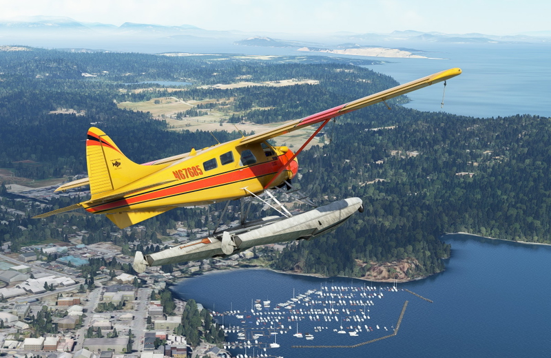 DHC-2 Beaver Northwest Seaplanes livery amphibian/wheels for Microsoft ...