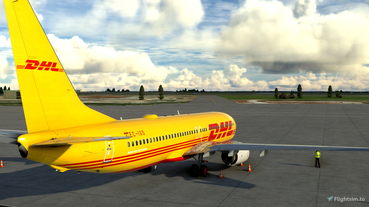 DHL (Swift Air) EC-IXO Passenger Version *FICTIONAL* for Microsoft Flight Simulator | MSFS