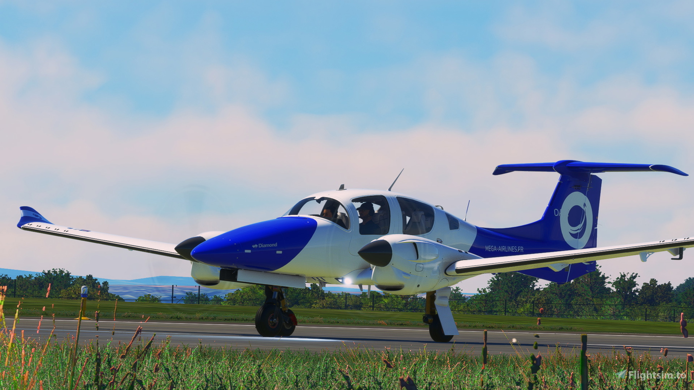 Diamond DA62 MEGA GROUP ECOLE für Microsoft Flight Simulator | MSFS