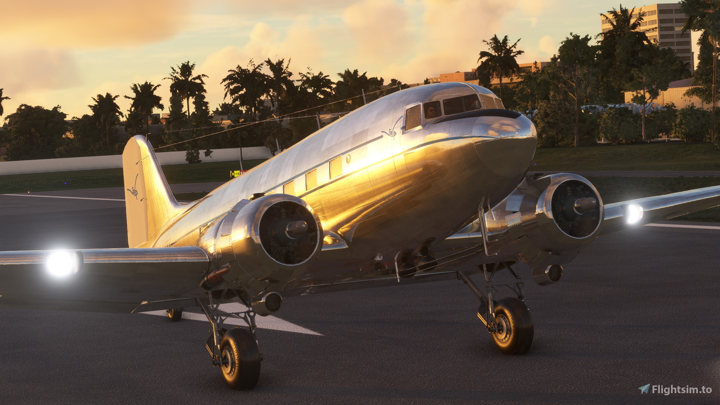 Douglas DC-3 - Vasp for Microsoft Flight Simulator | MSFS