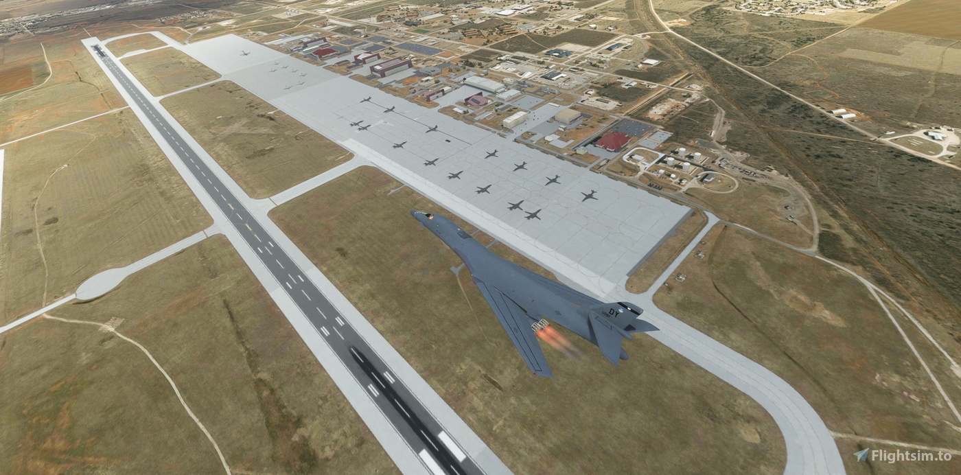 Dyess AFB - KDYS - USA for Microsoft Flight Simulator | MSFS