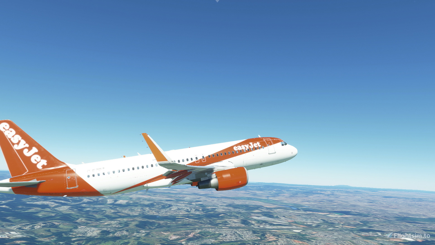 easyJet A320-200 NEO WINGLETS G-EZRZ for Microsoft Flight Simulator | MSFS