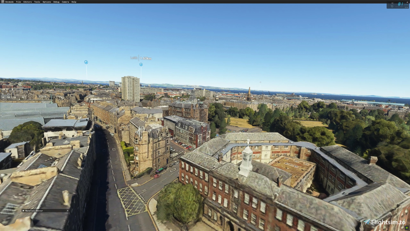 Edinburgh High detail [1/2] for Microsoft Flight Simulator | MSFS