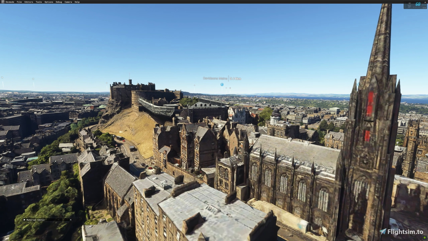 Edinburgh High detail [1/2] for Microsoft Flight Simulator | MSFS