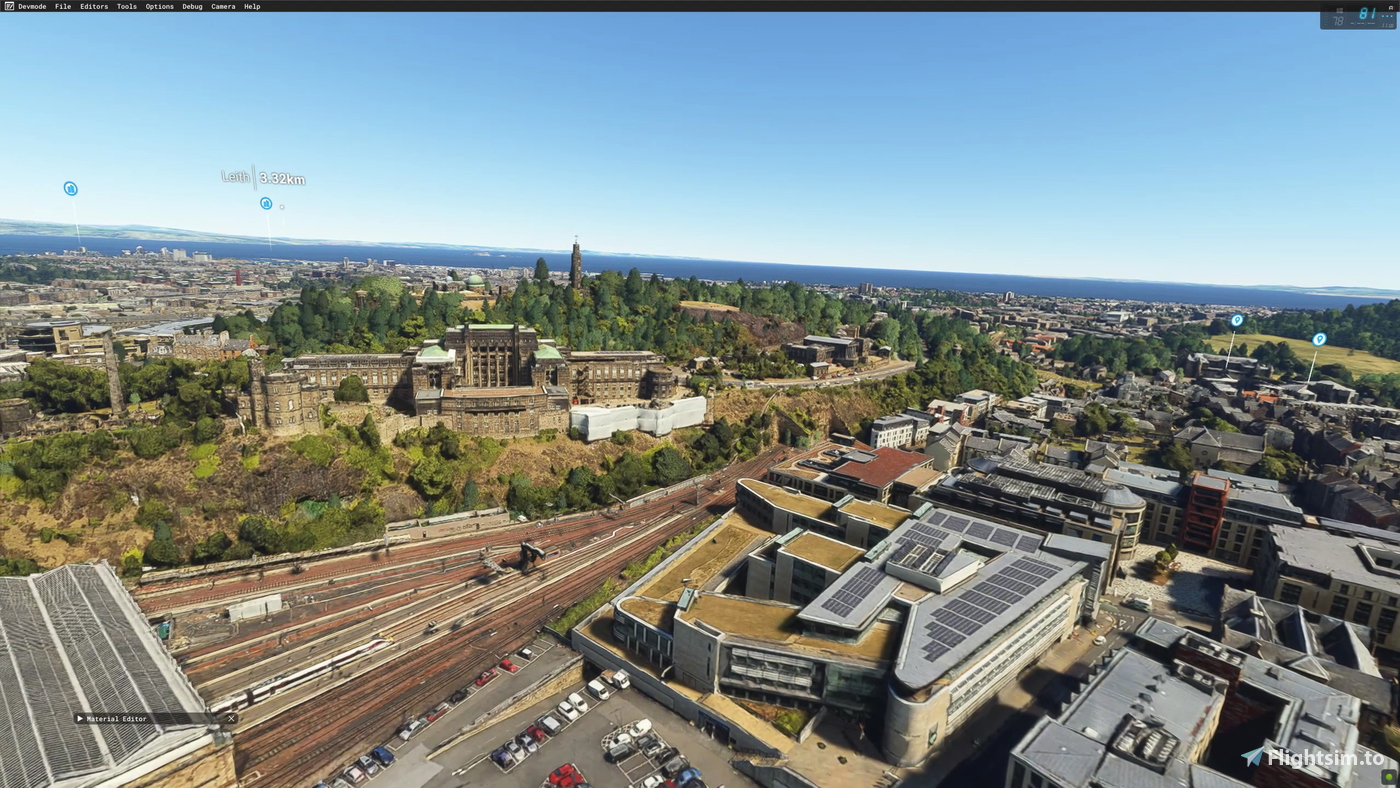 Edinburgh High detail [1/2] for Microsoft Flight Simulator | MSFS