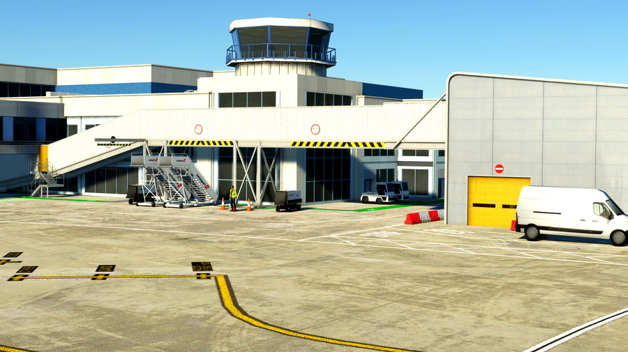 UK2000 Scenery - EGLC - London City Airport for MSFS