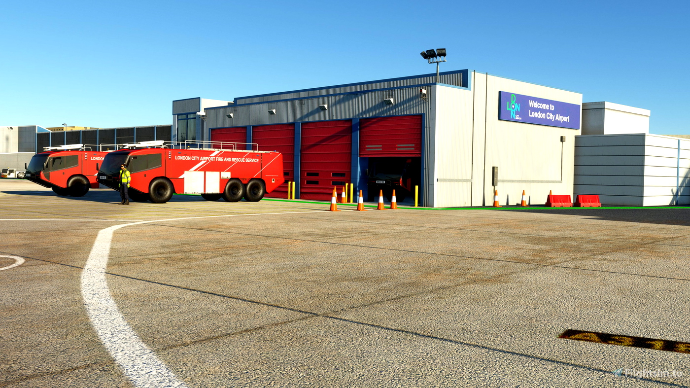UK2000 Scenery - EGLC - London City Airport for MSFS