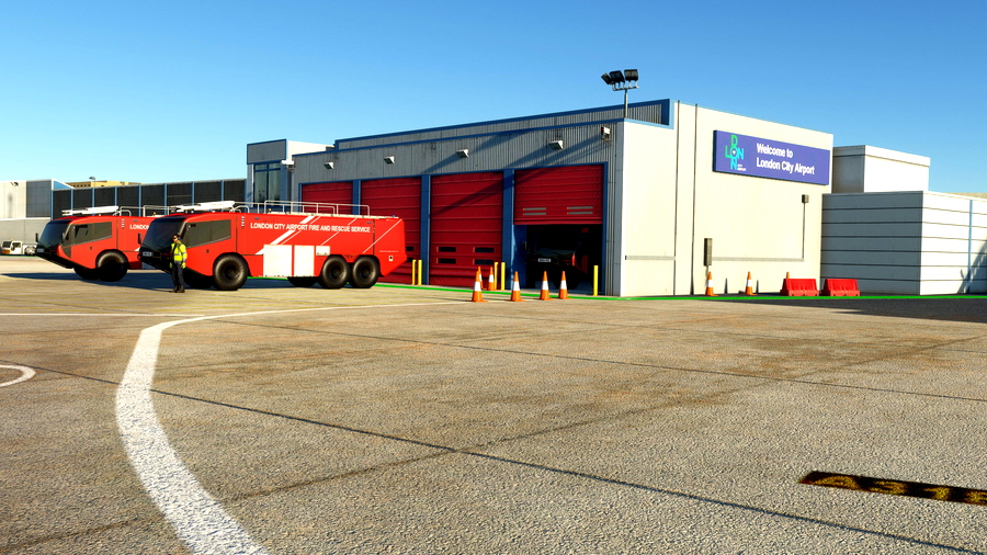 UK2000 Scenery - EGLC - London City Airport for MSFS