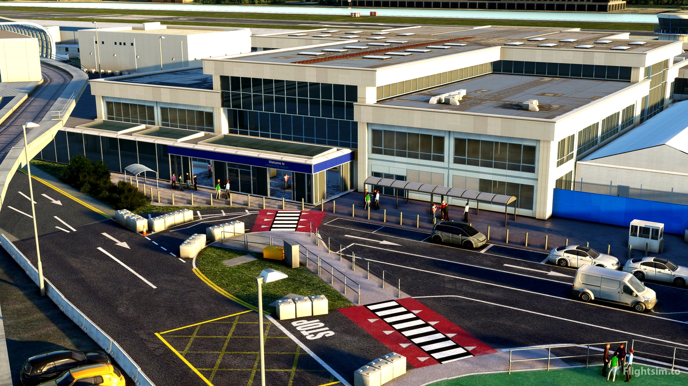 UK2000 Scenery - EGLC - London City Airport for MSFS