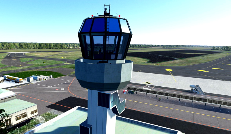 EHGG airport Groningen-Eelde, The Netherlands for Microsoft Flight ...