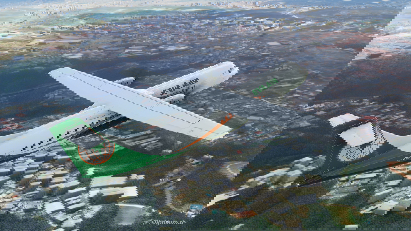 Eva Air Asobo ATR 72-600 B-17017 8K for Microsoft Flight Simulator | MSFS