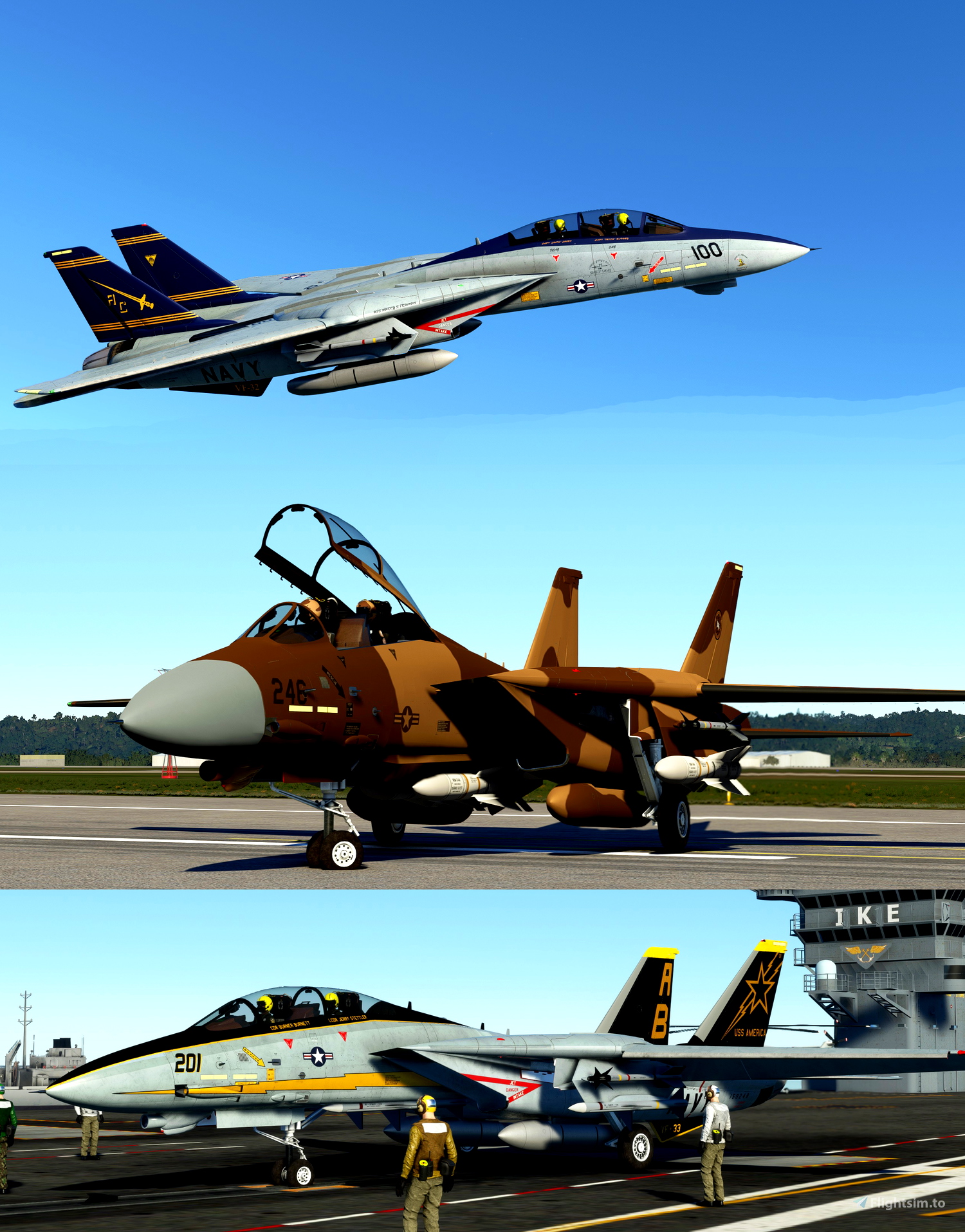 DC Designs F-14 Liveries for Microsoft Flight Simulator | MSFS ...