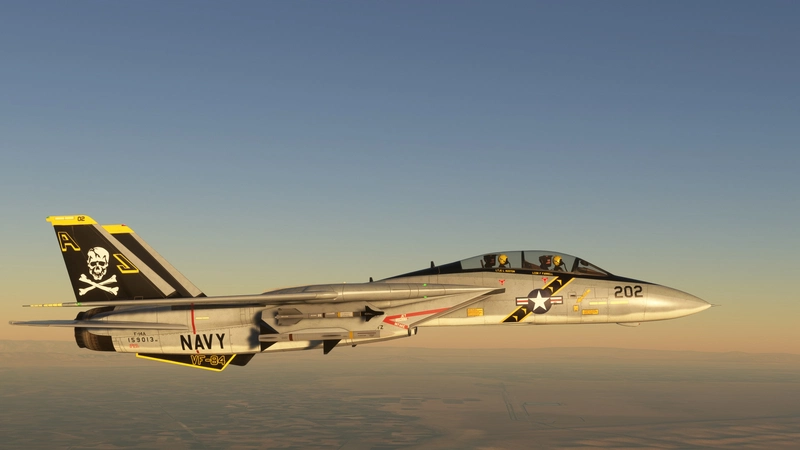 DC Designs F-14 Liveries for Microsoft Flight Simulator | MSFS