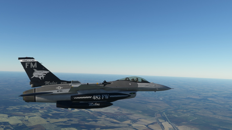 F-16 Mako Package for Microsoft Flight Simulator | MSFS