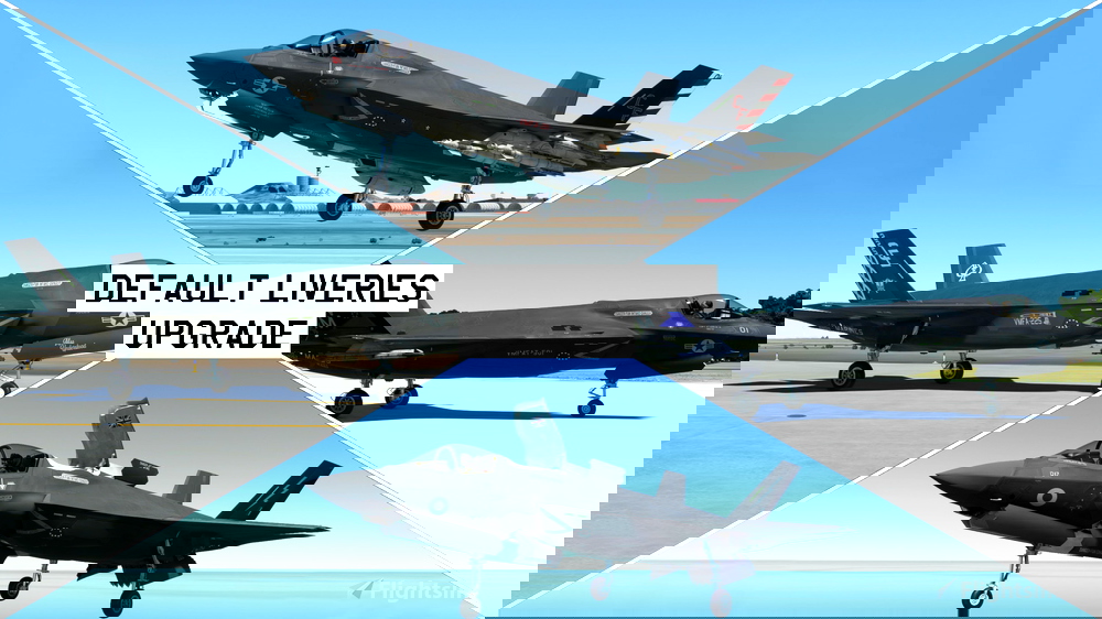 F-35B Improved Default Liveries til Microsoft Flight Simulator | MSFS