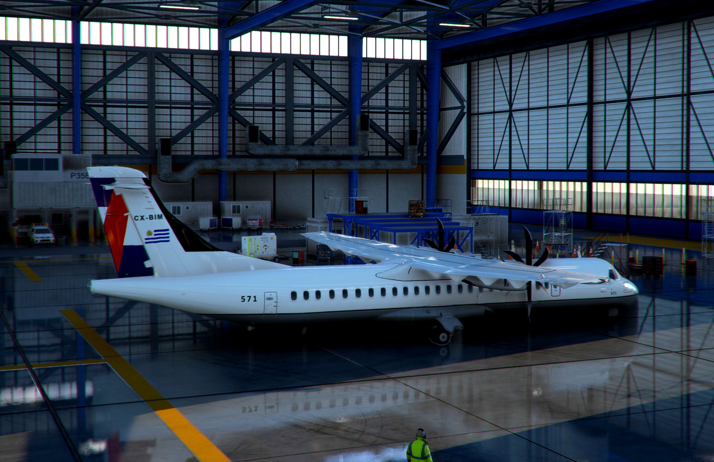 FAU571 Miracle in the Andes - flight 571 (fictional) ATR72 Fuerza Aérea ...