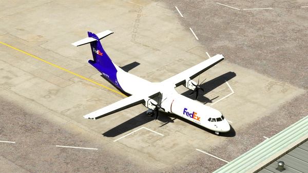 ATR72 FedEx - Morningstar Air Express (Microsoft/H&S version)[4K] for ...