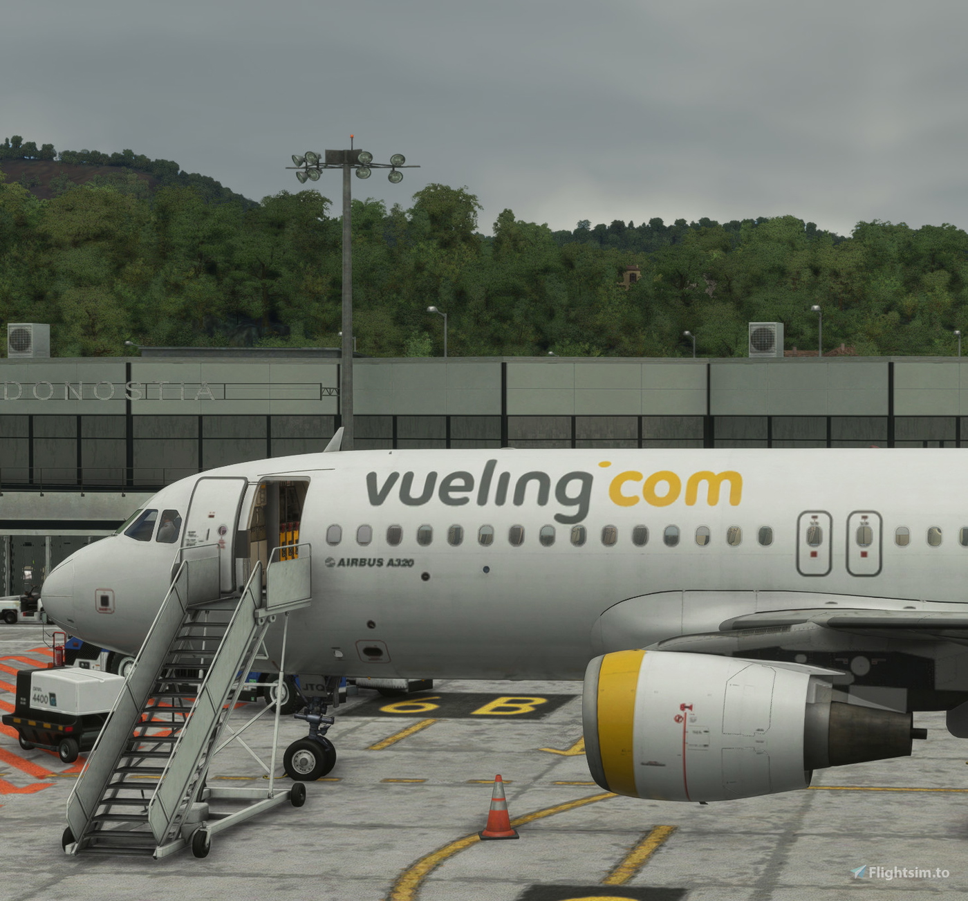 Fenix A320 | Vueling Level EC-JTQ | 4k + Cabin for Microsoft Flight Simulator | MSFS