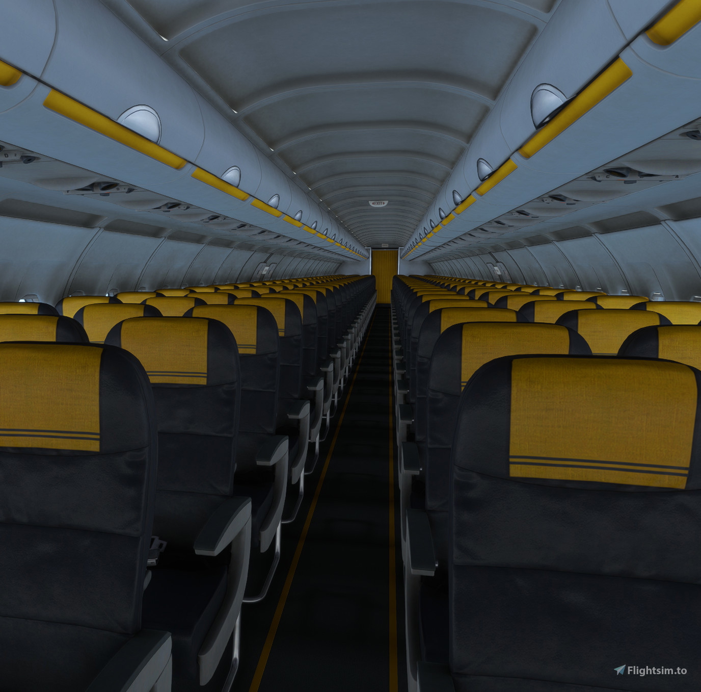 Fenix A320 | Vueling Level EC-JTQ | 4k + Cabin for Microsoft Flight Simulator | MSFS