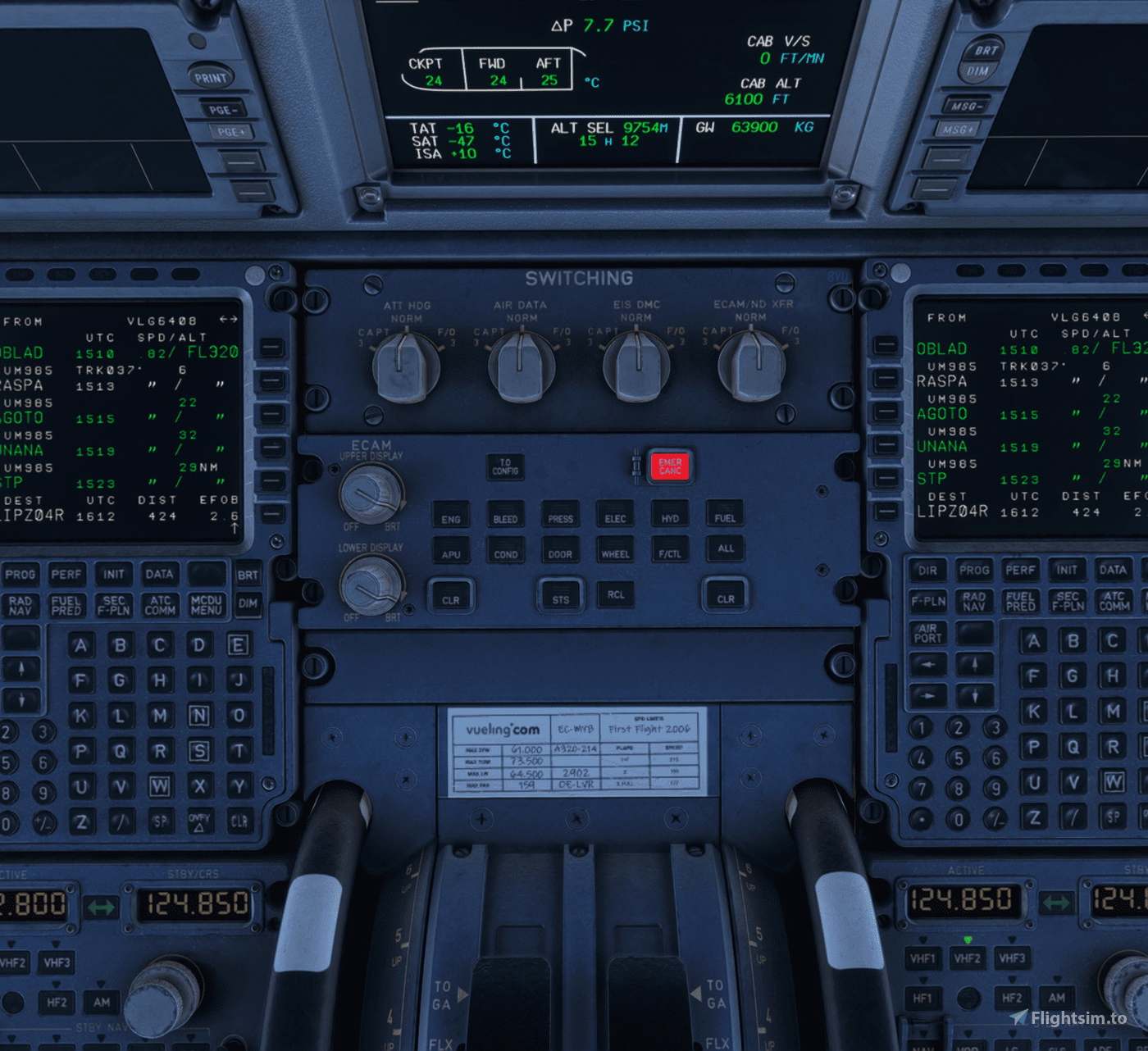 Fenix A320 | Vueling Level EC-MYB | 4k + Cabin for Microsoft Flight ...