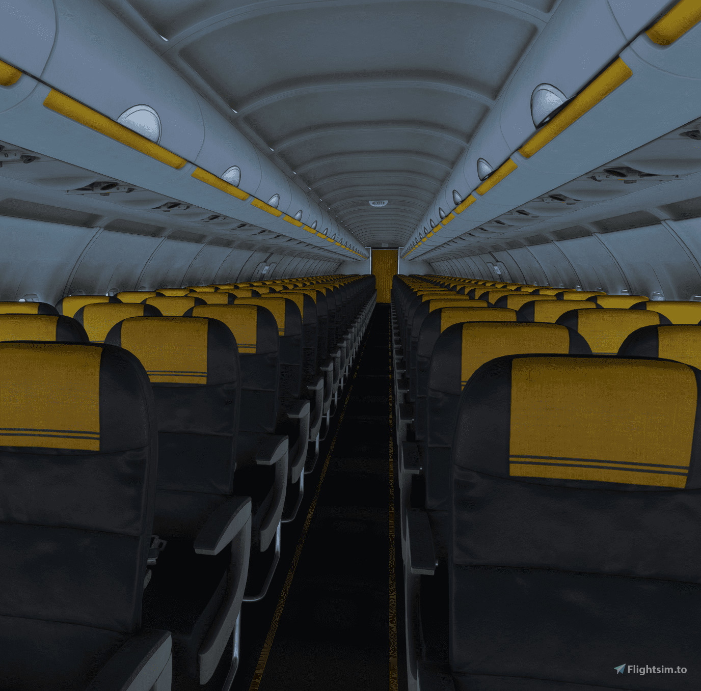 Fenix A320 | Vueling Level EC-MYB | 4k + Cabin for Microsoft Flight Simulator | MSFS