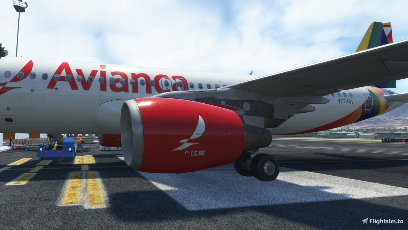 Fenix A320 Avianca Pride - N724AV - 8K Clean w/ custom interior for ...