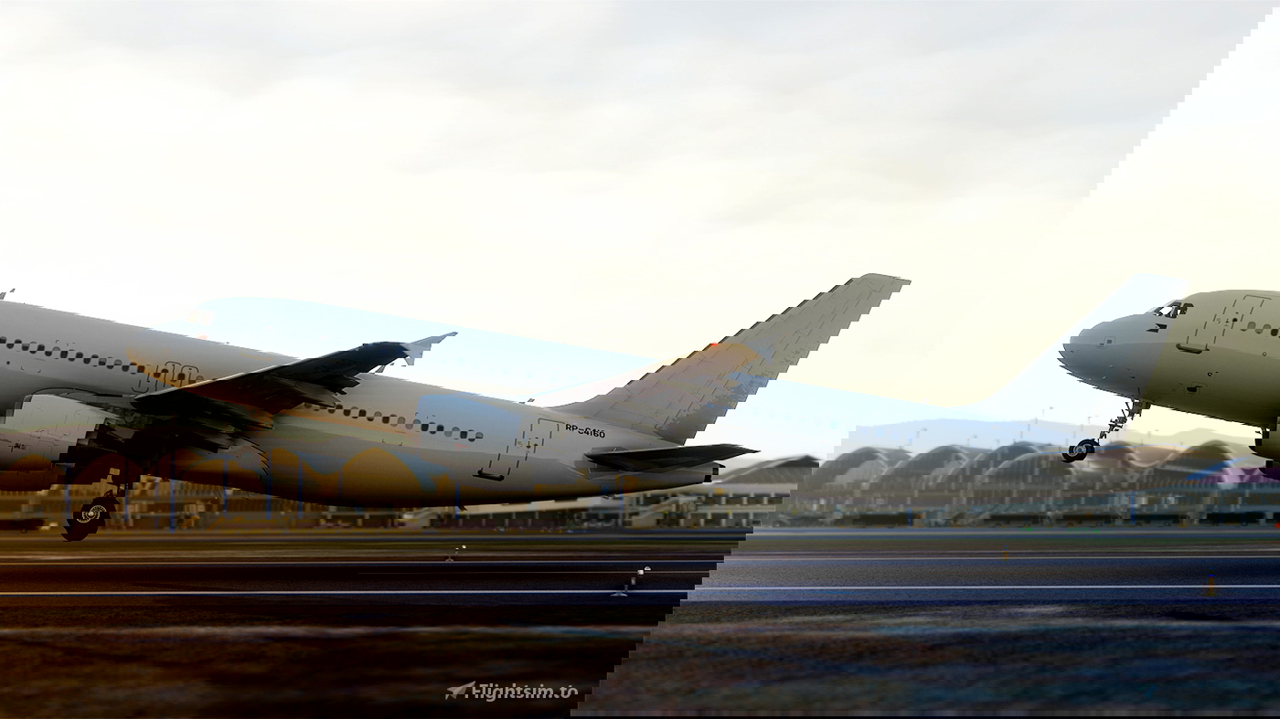 Fenix A320 Cebu Pacific Air (White Livery) with Cabin 8K + 4K (RP-C4160) a oldalon. Microsoft ...
