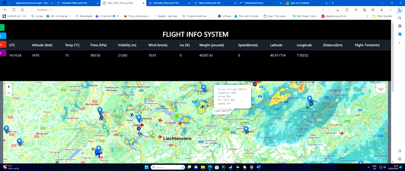 Flight Information Map 对于 Microsoft Flight Simulator | MSFS