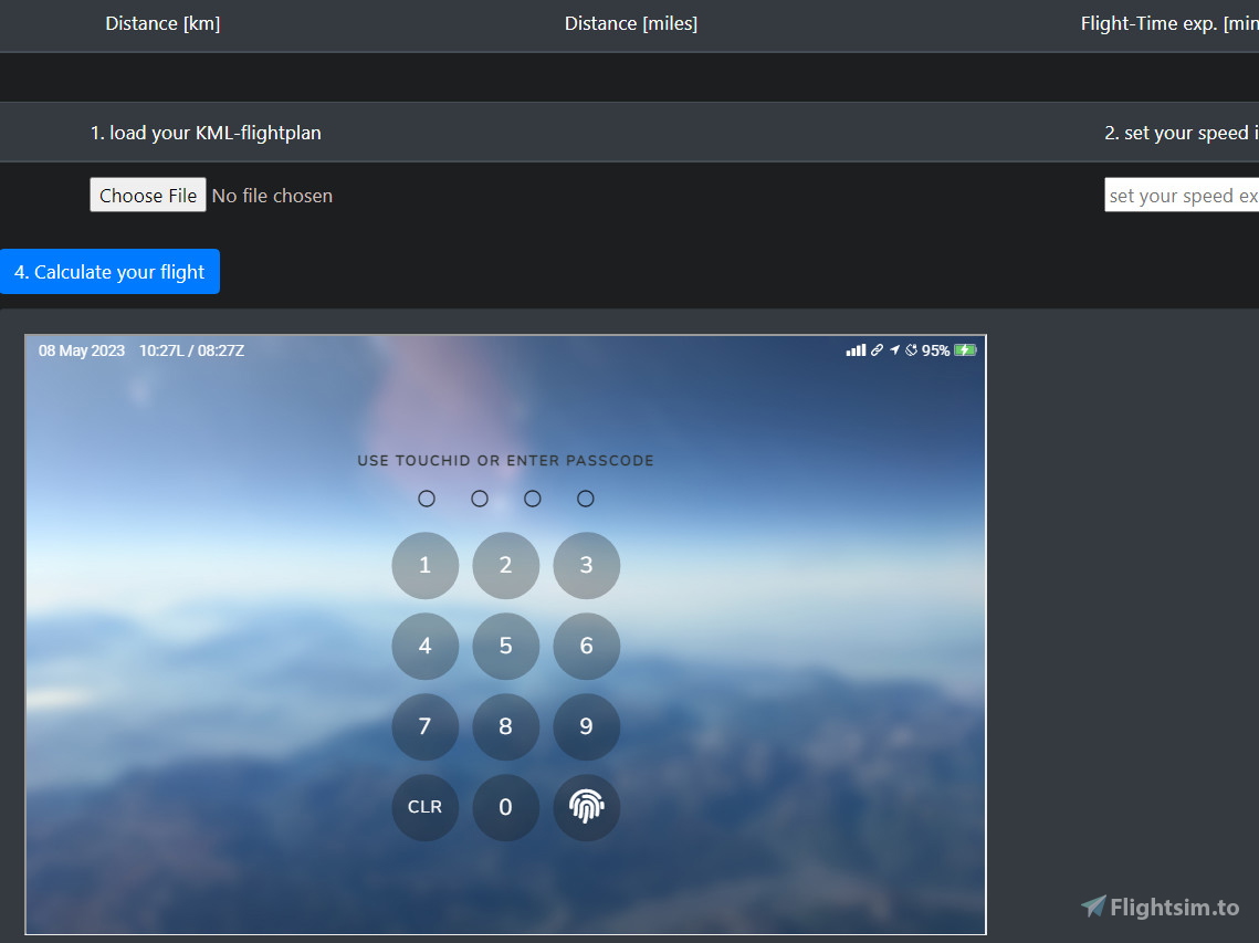 Flight Information Map - 2024 for Microsoft Flight Simulator | MSFS