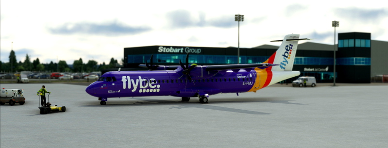 Flybe / Stobart Air EI-FML | Hans Hartmann/Microsoft ATR 72-600 for ...