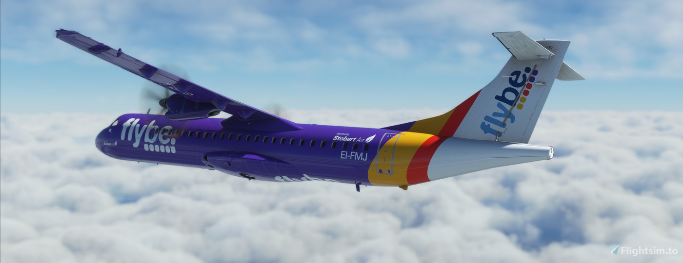 Flybe / Stobart Air EI-FML | Hans Hartmann/Microsoft ATR 72-600 for ...