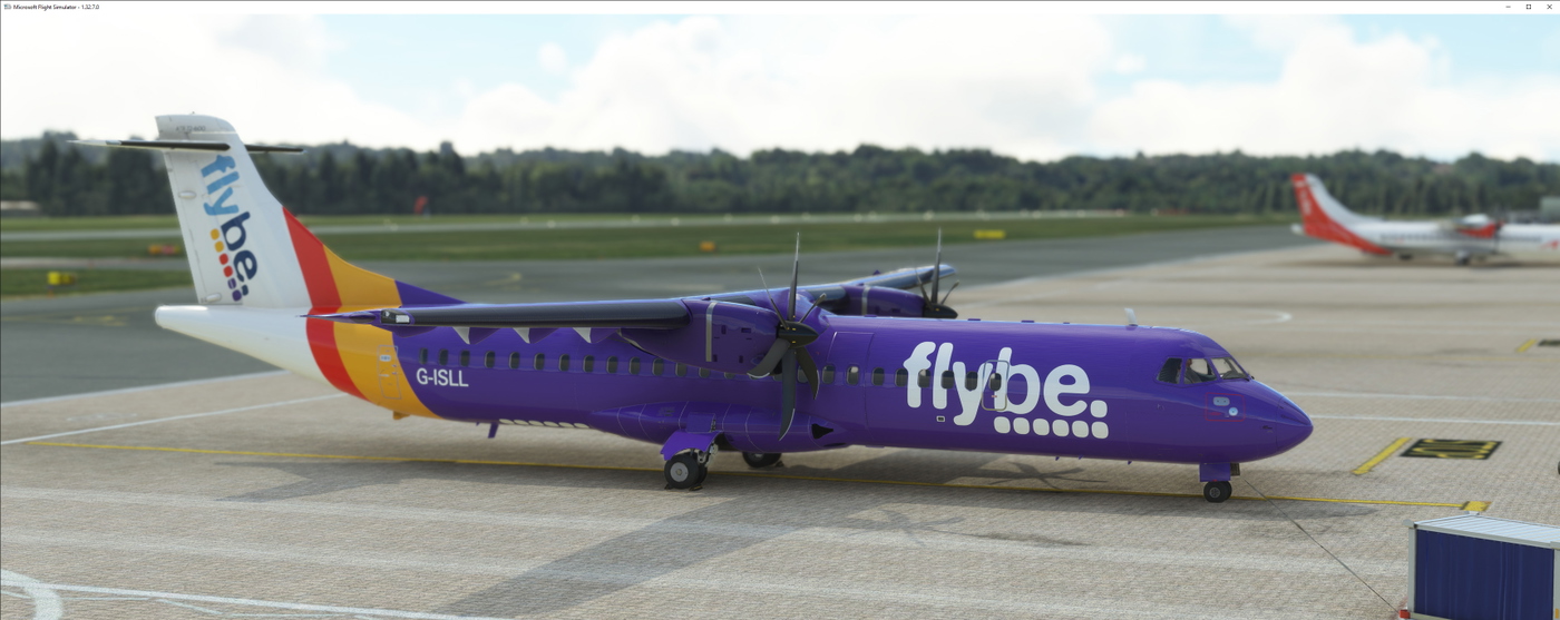 Flybe G-ISLL | Hans Hartmann/Microsoft ATR 72-600 for Microsoft Flight ...