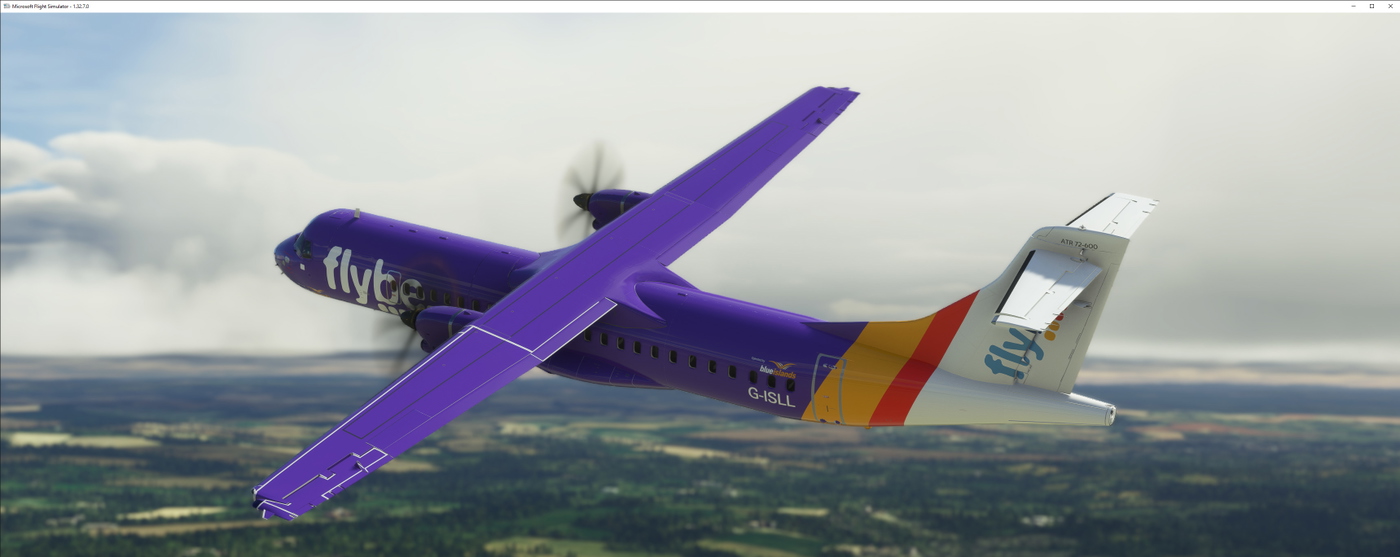Flybe G-ISLL | Hans Hartmann/Microsoft ATR 72-600 for Microsoft Flight ...