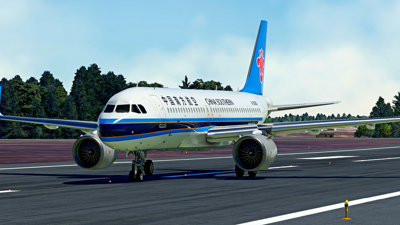 FlyByWire A32NX China Southern 中国南方航空 B-306G 8K for Microsoft Flight Simulator | MSFS