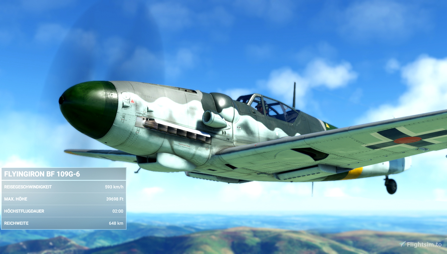 Messerschmitt BF 109G-6 Liveries for Microsoft Flight Simulator | MSFS | Flightsim.to