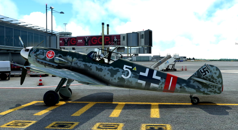 Messerschmitt BF 109G-6 Liveries for Microsoft Flight Simulator | MSFS