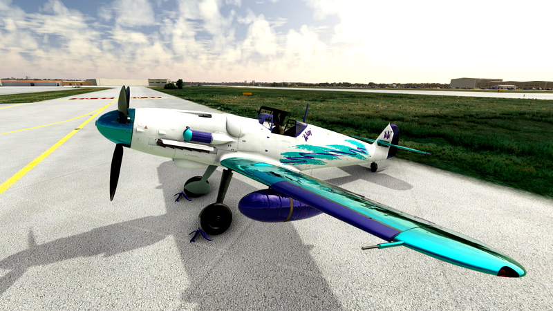 Flyingiron Bf109 G6 WW Jazz for Microsoft Flight Simulator | MSFS