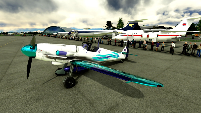 Flyingiron Bf109 G6 WW Jazz for Microsoft Flight Simulator | MSFS