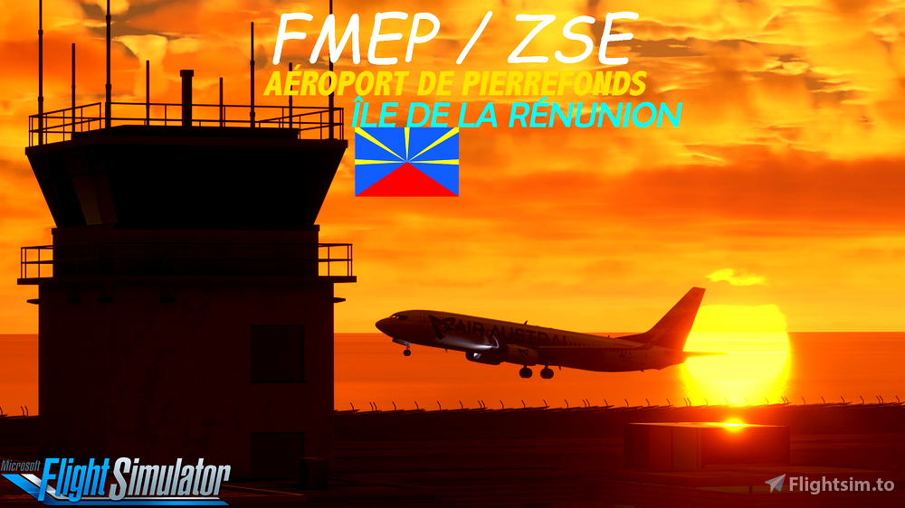 FMEP - Aéroport de St pierre Pierrefonds île de La réunion #974 for ...
