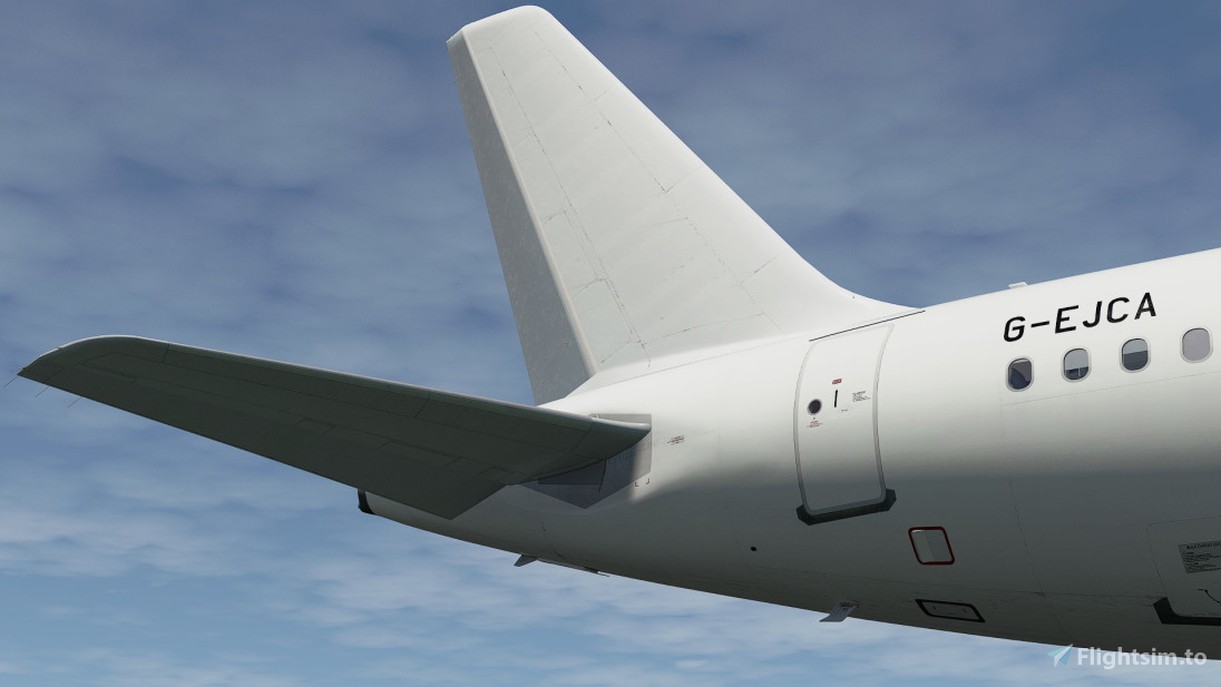 FNX320 - easyJet G-EJCA (White Hybrid) for Microsoft Flight Simulator ...
