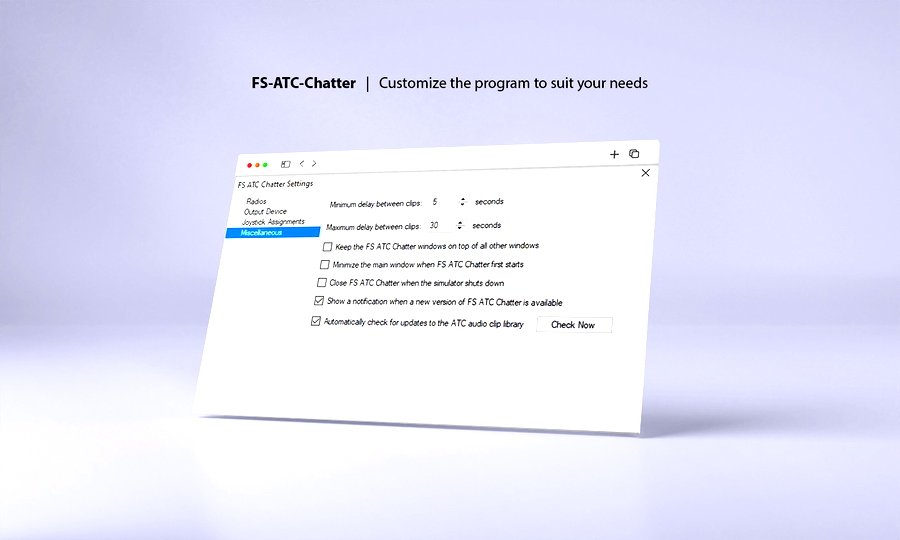 Stick and Rudder Studios LLC | FS-ATC-Chatter for MSFS