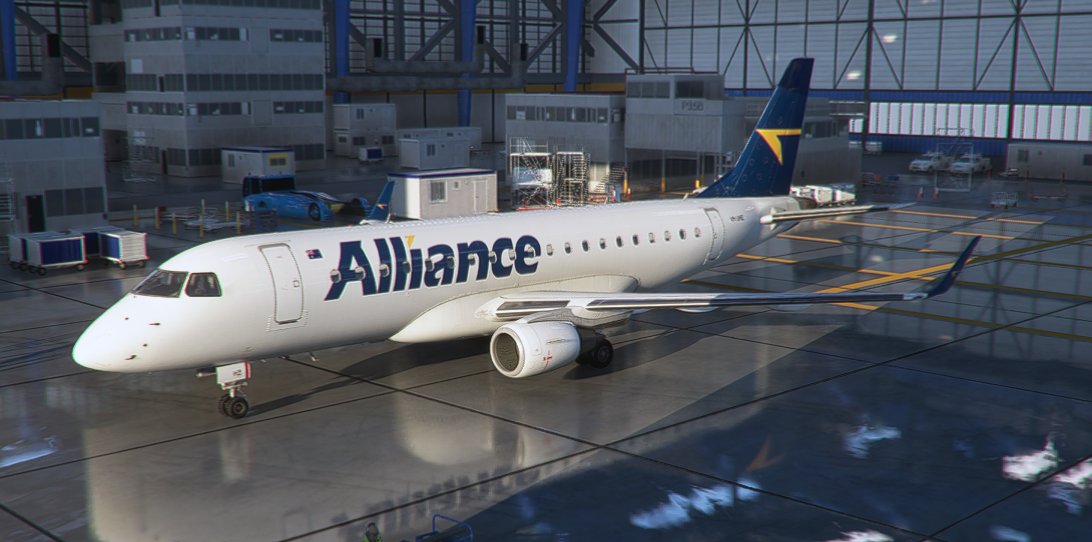 FSS E-175 Alliance Airlines Livery para Microsoft Flight Simulator | MSFS