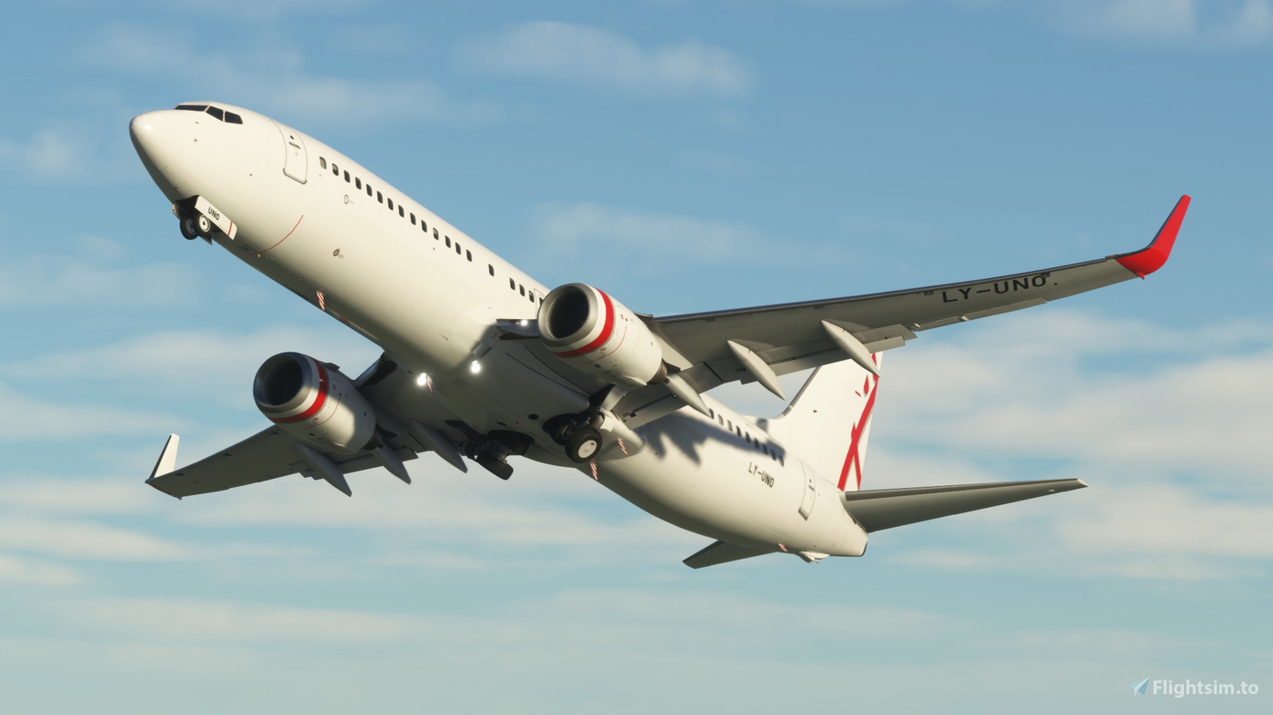 GetJet (LY-UNO) - PMDG 737-800 for Microsoft Flight Simulator | MSFS