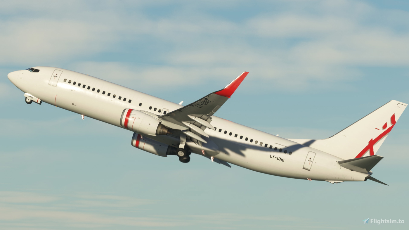 GetJet (LY-UNO) - PMDG 737-800 for Microsoft Flight Simulator | MSFS