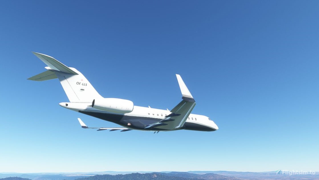 Global 6000 OE-LLS for Microsoft Flight Simulator | MSFS